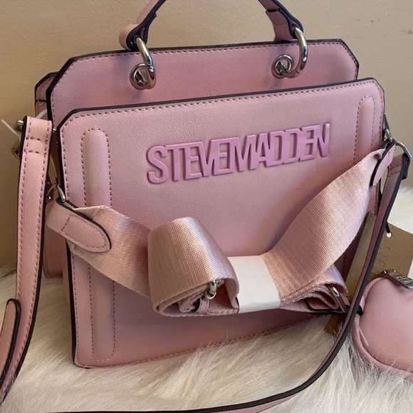 Steve Madden | Bags | Viral Steve Madden Purse Pink | Poshmark